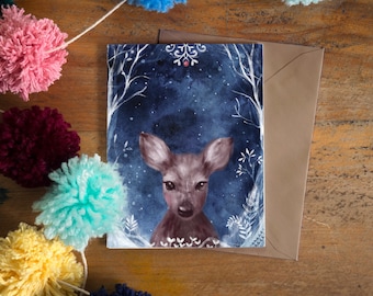 Fawn illustration | Etsy
