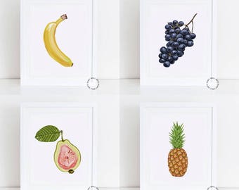 Fruit poster | Etsy