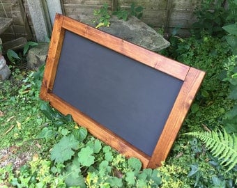 Rustic chalkboard | Etsy