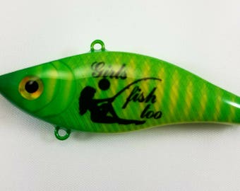 Girls fish too | Etsy