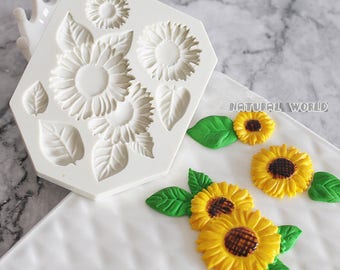 Sunflower mold | Etsy