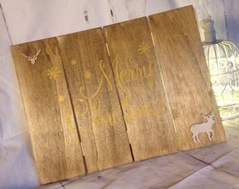 Christmas plaque | Etsy