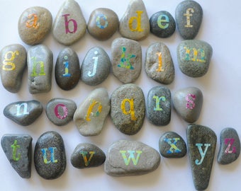 Reading rocks | Etsy