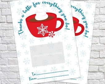 Thanks a latte | Etsy