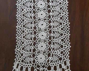 Crochet table runner | Etsy