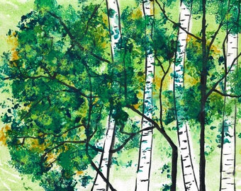Forest Print Nature Print Forest Art Nature Art Forest
