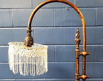 Antique bridge lamp | Etsy