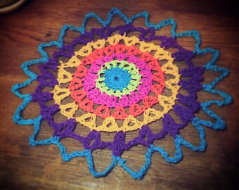 Crochet mandalas | Etsy