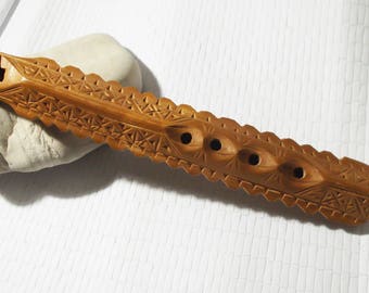 Wooden flute | Etsy