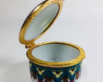 Decorative pill box | Etsy