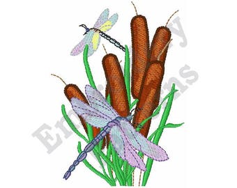 Cattail pattern | Etsy