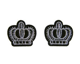 Crown patches | Etsy