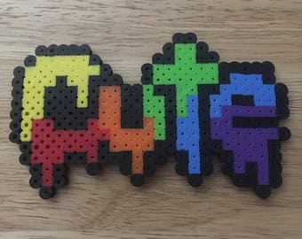 Perler bead art | Etsy