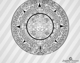 Aztec dxf | Etsy