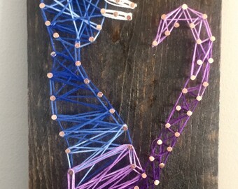Cat string art | Etsy