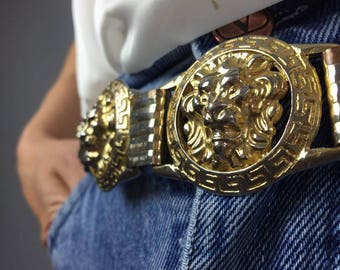 Versace belt | Etsy