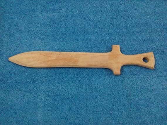 Items similar to Handmade wooden Dagger. Pretend play. Wooden Pirate ...
