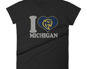 I love michigan | Etsy