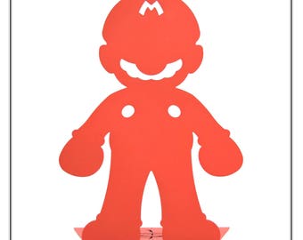 Rubber Latex Super Mario Inspired Cosplay Costume