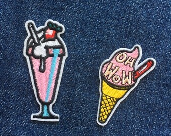 Ice cream patch | Etsy