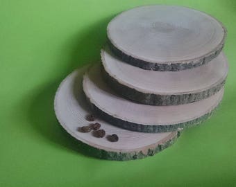 Tree trunk slices | Etsy