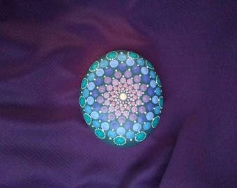 Mandala stone | Etsy