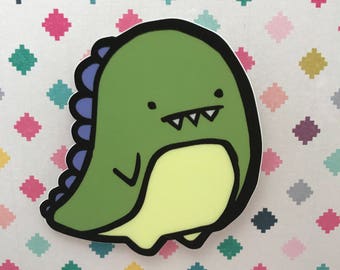 Awkward Dino Patch 2x2inch