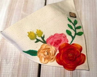 Flower bandana | Etsy