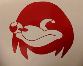Knuckles sticker | Etsy