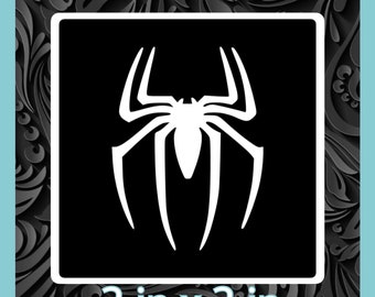 Spider man stencil | Etsy