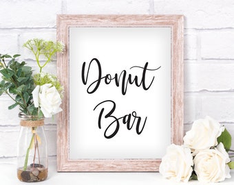 Donut sign | Etsy