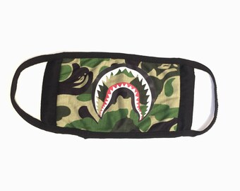 Camo face mask | Etsy