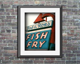 Fish fry | Etsy