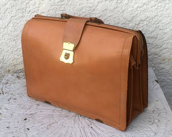 Vintage briefcase | Etsy