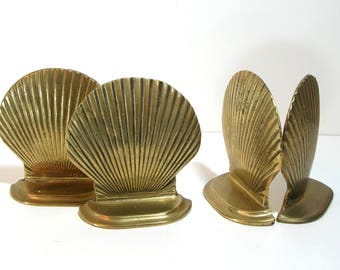 Seashell bookends | Etsy