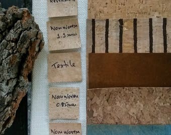 Thin agglomerated cork sheets 8 eco friendly sheets for your