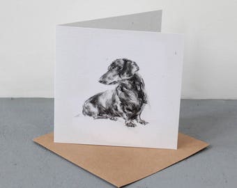 Peinture de teckel | Etsy