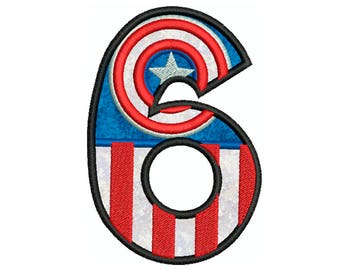 Superhero number 6 | Etsy