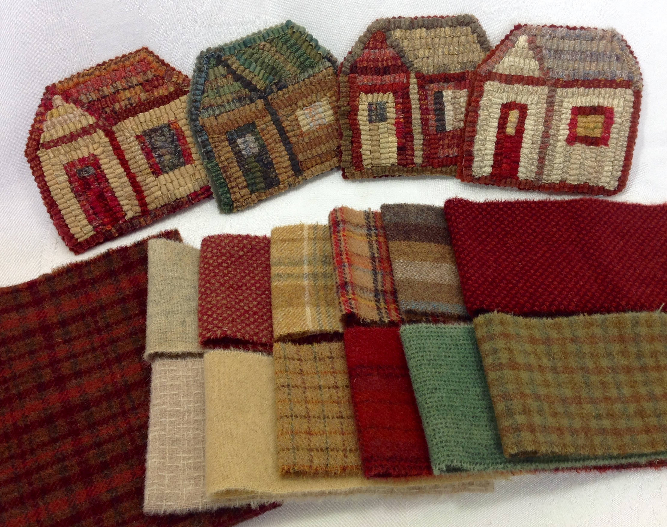 Wool Pack OR Pattern and Wool Pack for Little House Mug Rugs, WP210 ...
