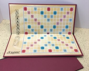 Scrabble board | Etsy