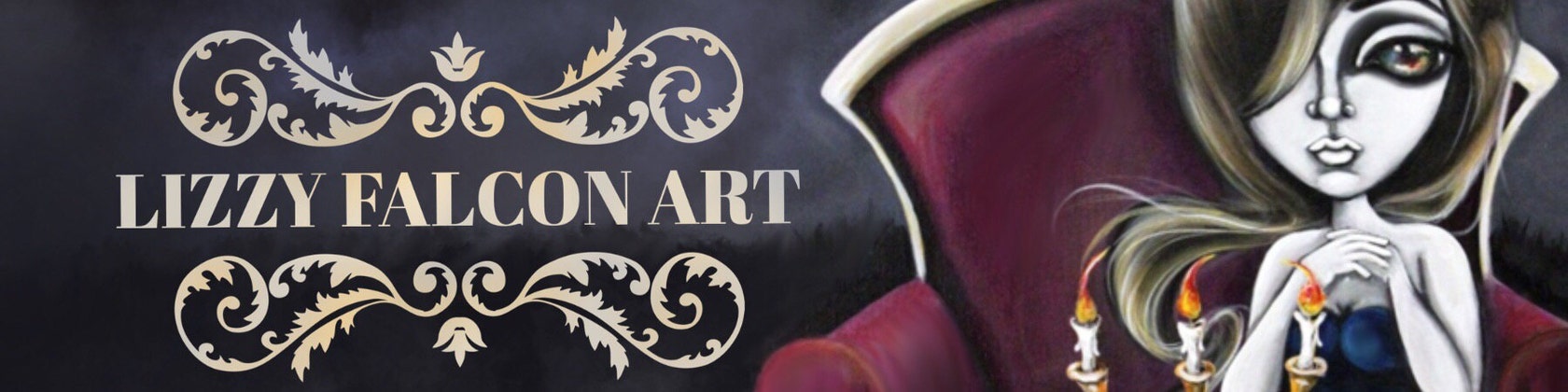 Lizzy Falcon Art by lizzyfalconart on Etsy