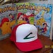 POKEMON Trainer RED Hat Costume Cosplay Anime
