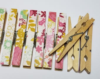 Decorative clothes pins | Etsy