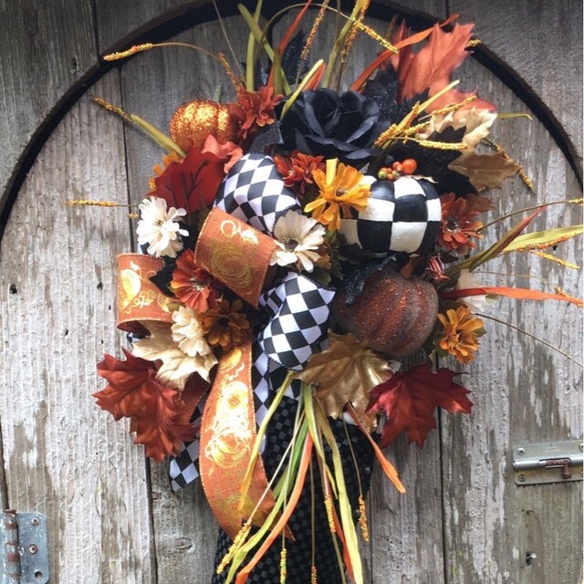 Customized wreaths for all occasions by FancyThatDecor on Etsy