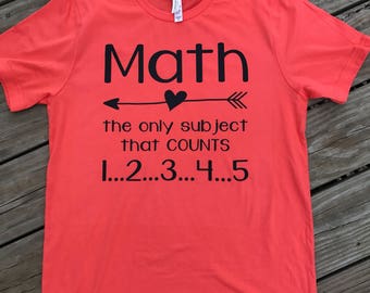 Math t shirt | Etsy