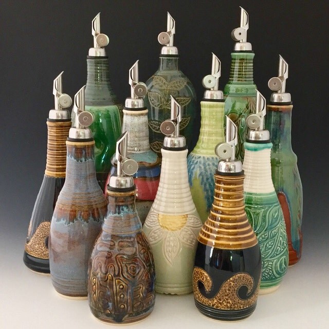 One of a kind functional art pottery by NorthWindPottery on Etsy