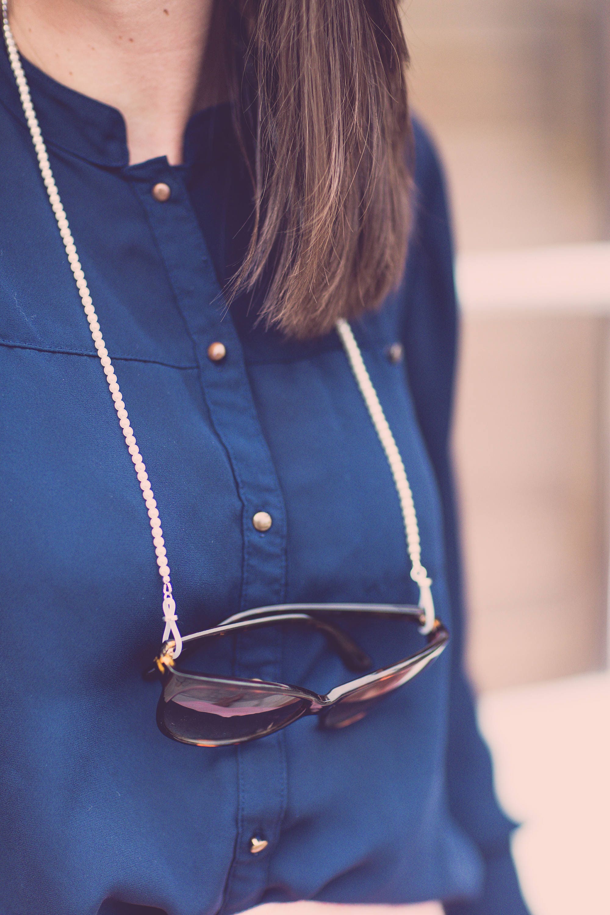 Pearl Eyeglass Chain Womens Eyeglass Holders Necklaces