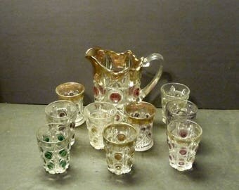 Vintage cut glass | Etsy