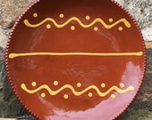 Pennsylvania German Redware Sgraffito and by WilzPotteryRedware