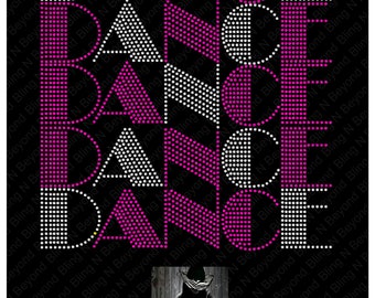 Bling dance shirt | Etsy